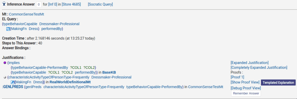 Using the Inference Browser - Cyc Using the Inference Browser - Cyc